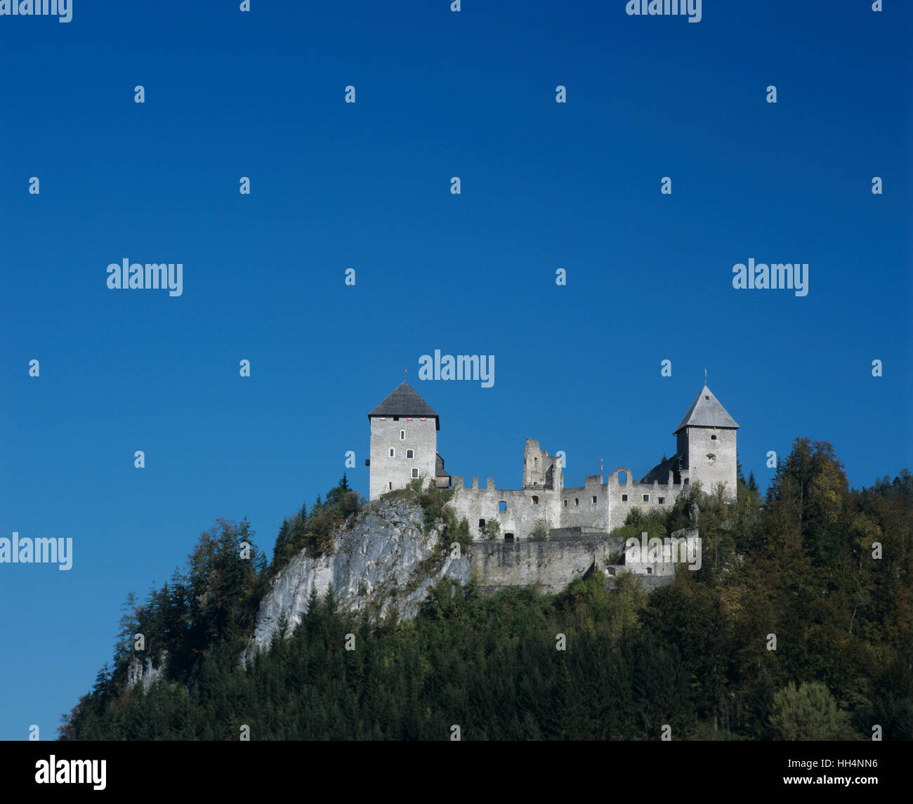 Castle Gallenstein in St. Gallen, Austria, Styria Stock Photo - Alamy