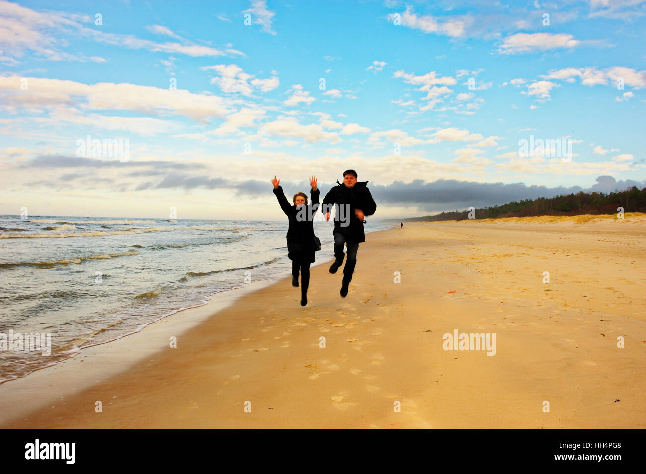 Walk on the Beach.Palanga,Karkle,Sventoji.Sand dune by Ostsee Stock ...