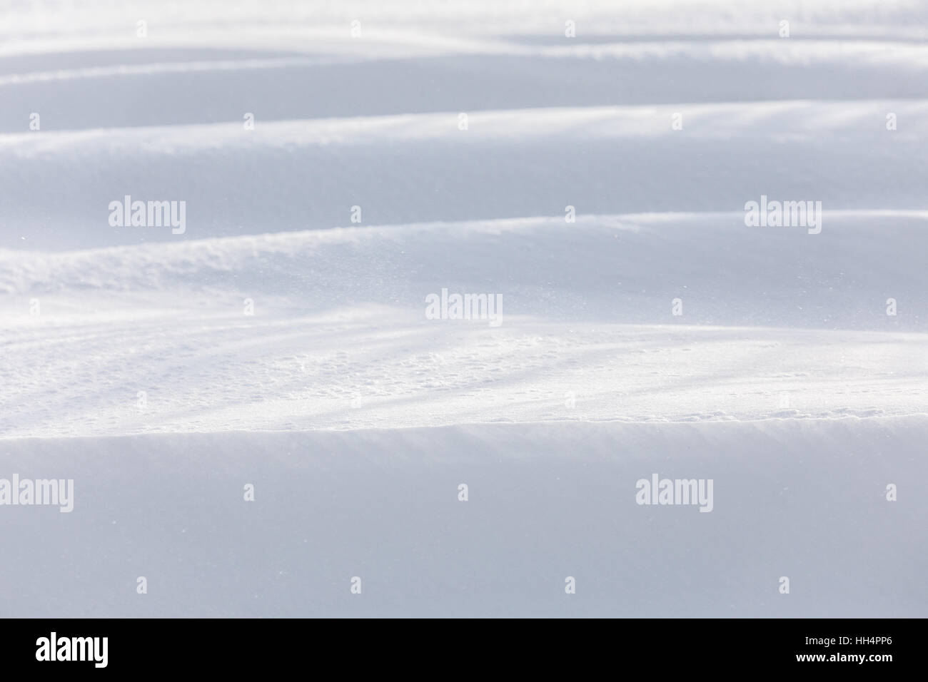 Winter snowdrift background with beautiful lines and shadows Stock ...