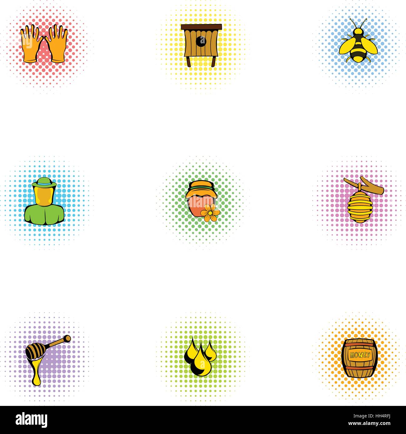 Apiary art hi-res stock photography and images - Alamy