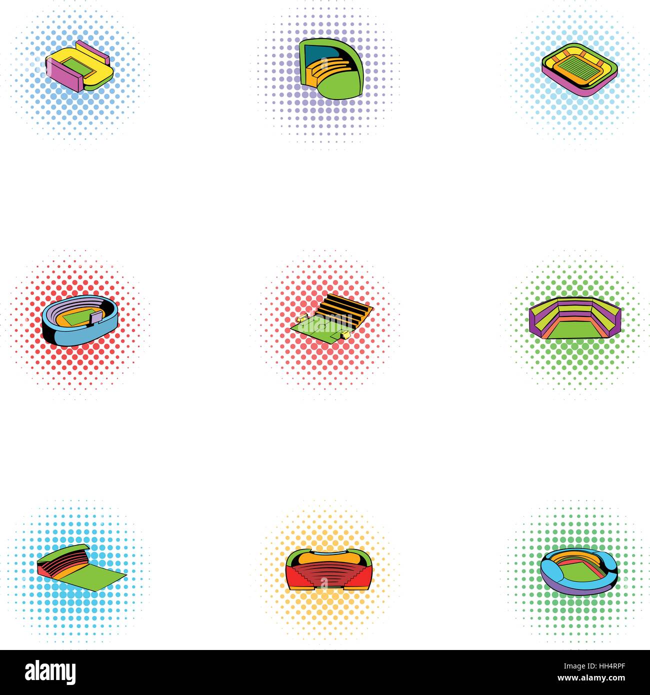 Circle pop game icon Stock Vector Images - Alamy