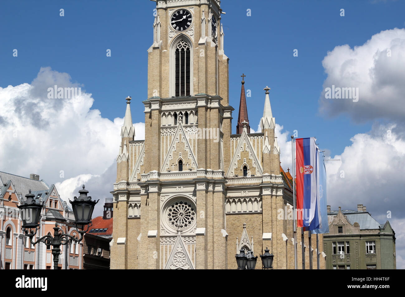 catholic church downtown Novi Sad Serbia Stock Photo - Alamy