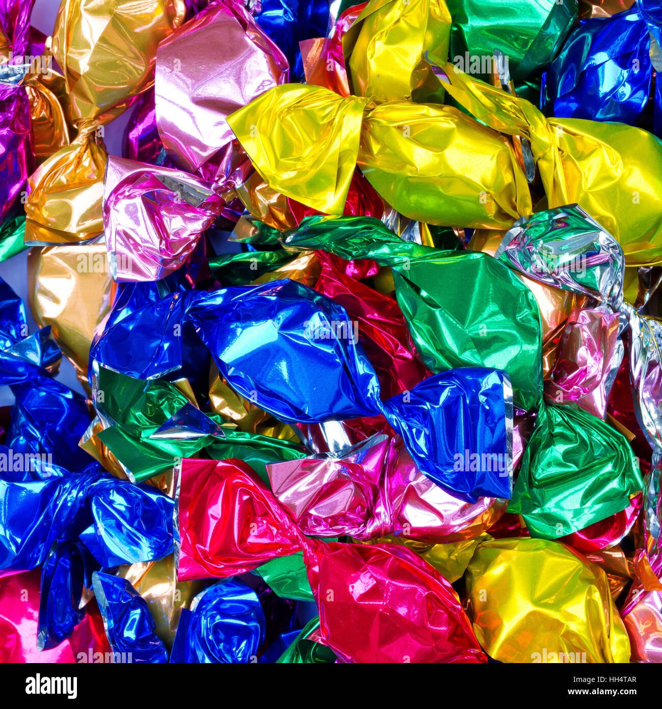 Background with colorful bonbons Stock Photo - Alamy
