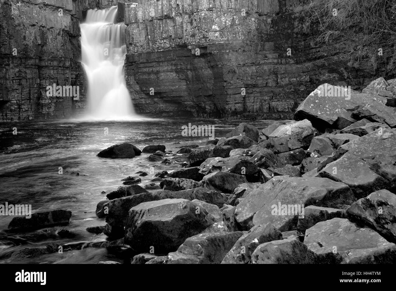 High force county durham may Black and White Stock Photos & Images - Alamy