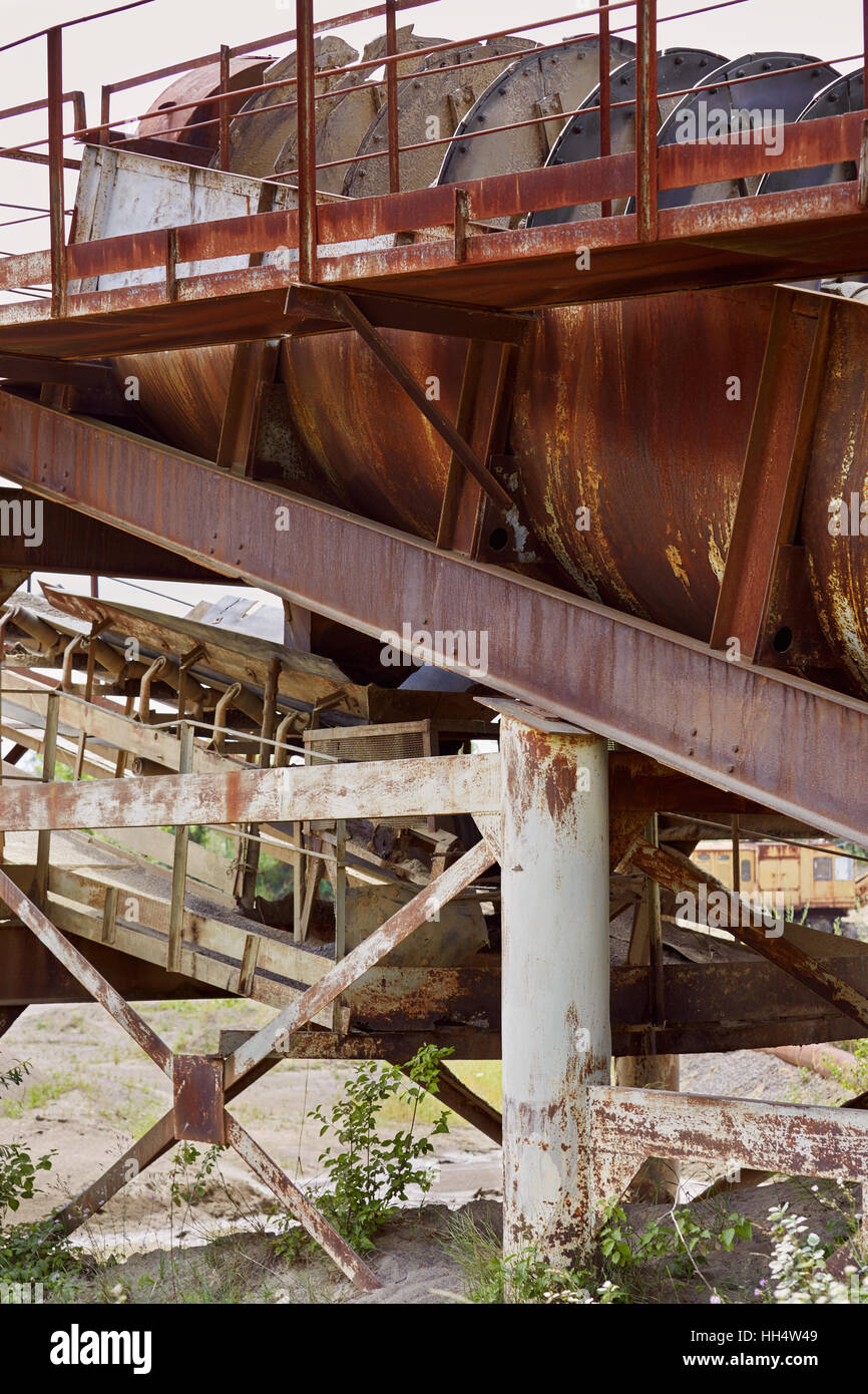 Gravel processing plant hi-res stock photography and images - Alamy
