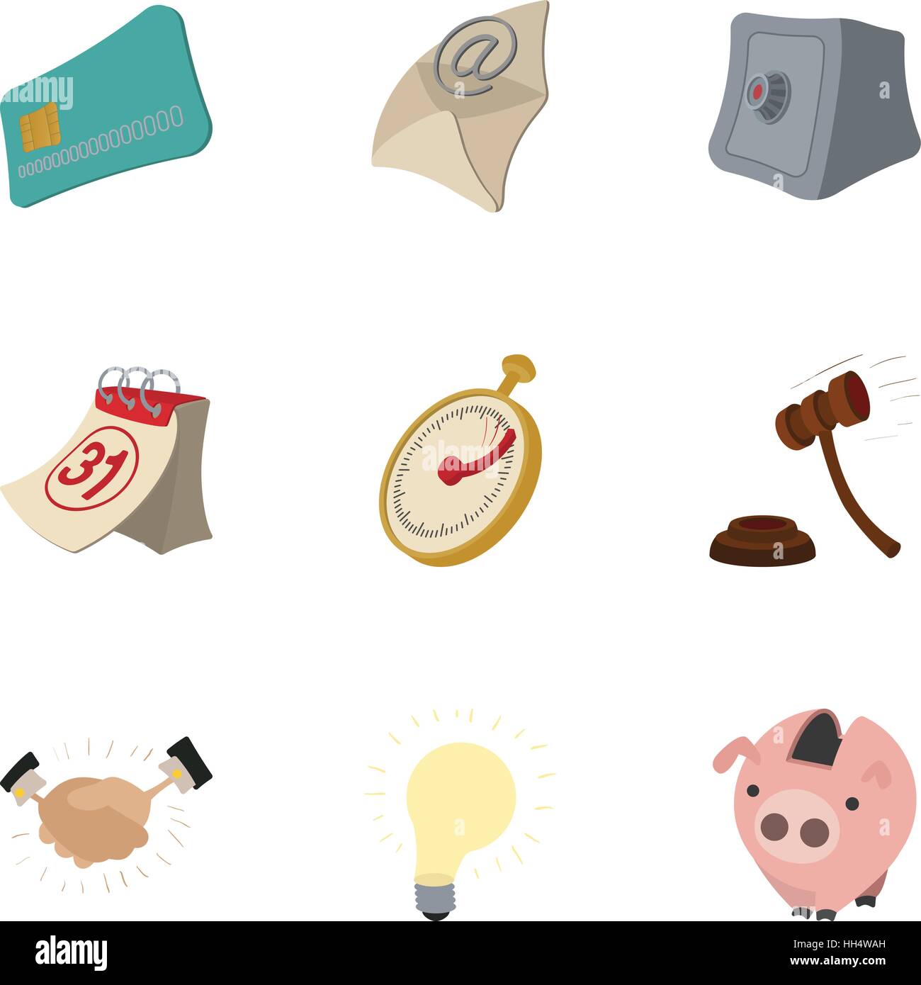 Company icons set, cartoon style Stock Vector Image & Art - Alamy