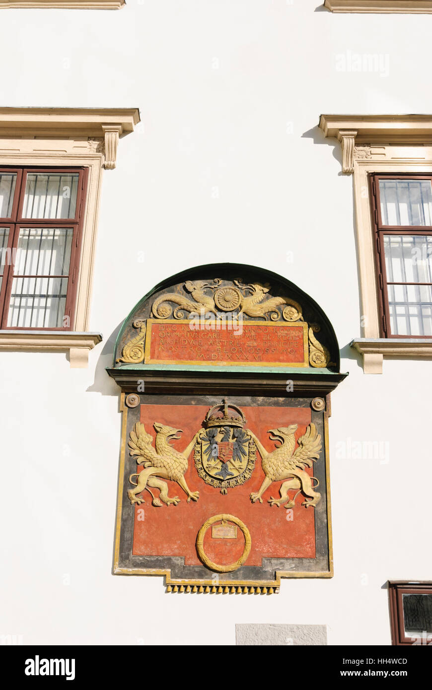 Coat of arms at the old cas hi-res stock photography and images - Alamy