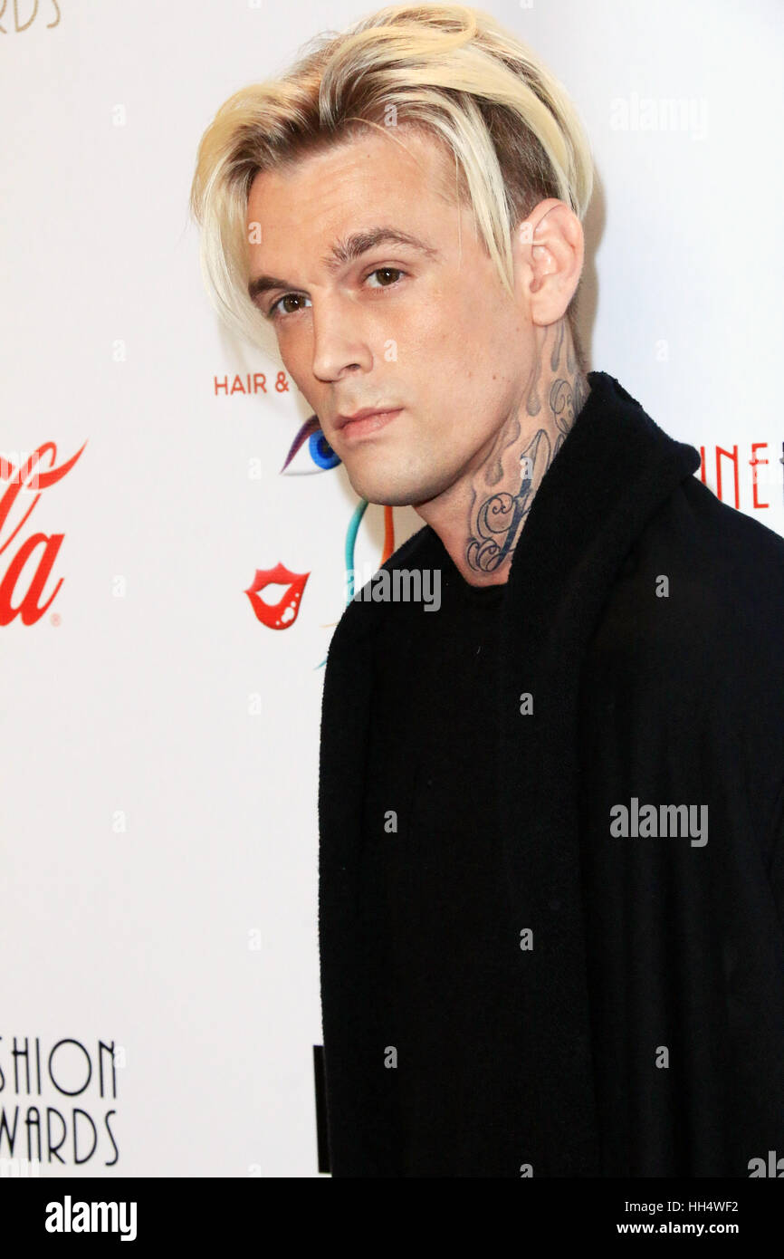 Aaron Carter attending the 3rd Annual Cinefashion Film Awards at Saban ...