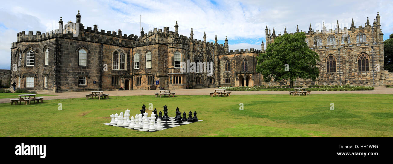 Summer, Auckland Castle, Bishop Auckland town, County Durham, England ...
