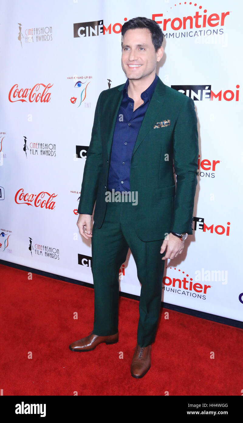 Edgar Ramirez attending the 3rd Annual Cinefashion Film Awards at Saban ...