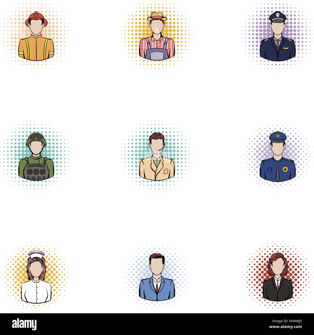 Pop art soldier Stock Vector Images - Alamy