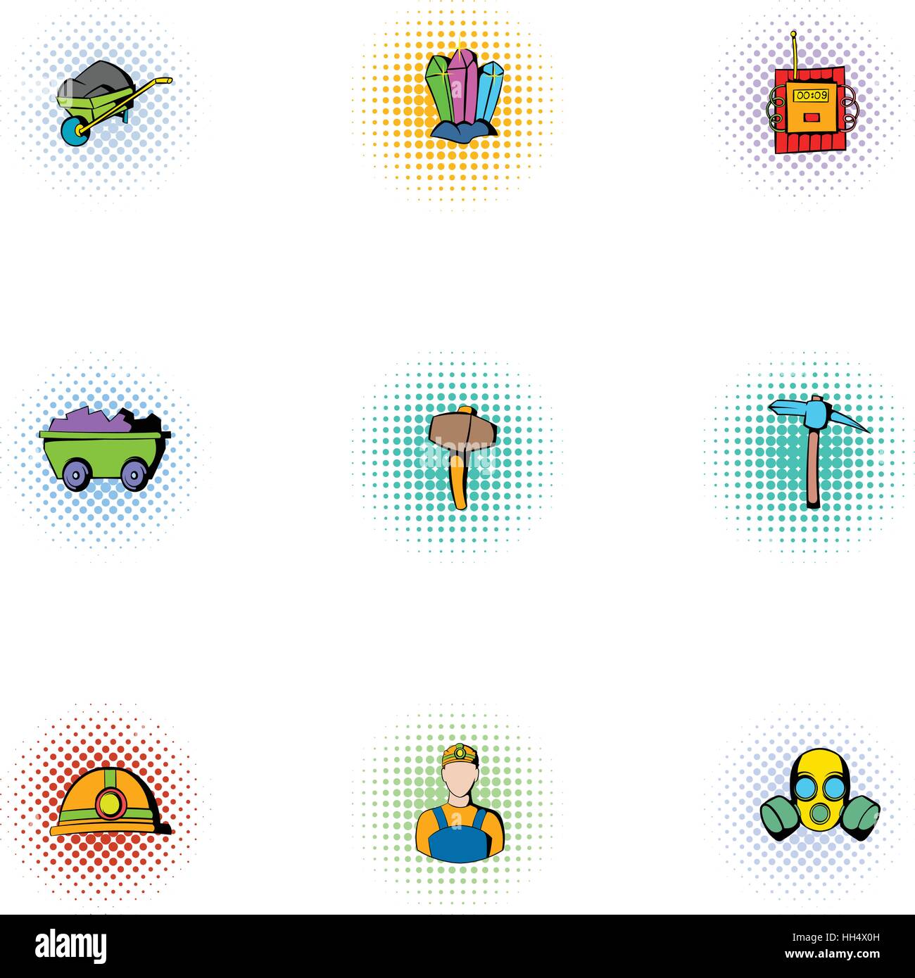 Colliery Stock Vector Images - Alamy