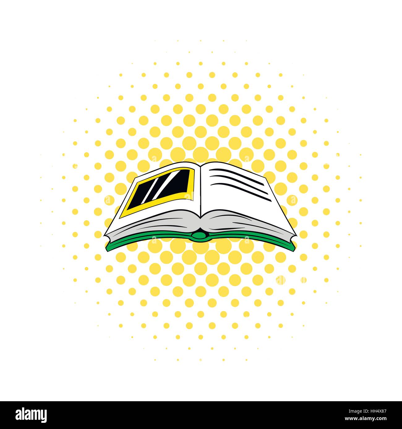 Photo album icon, comics style Stock Vector Image & Art - Alamy