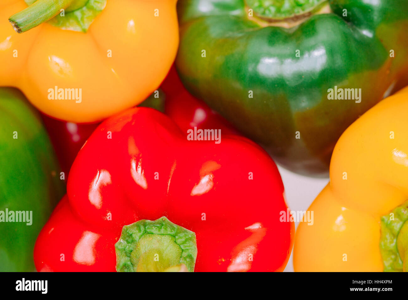 Colorful Peppers / backgrounds Stock Photo - Alamy