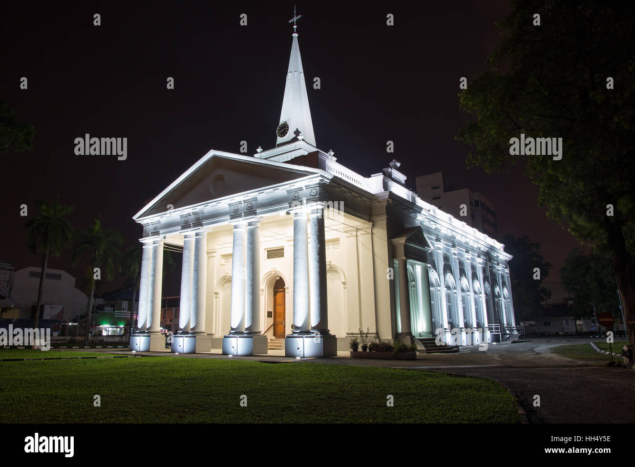Assumption church Penang Stock Photo - Alamy