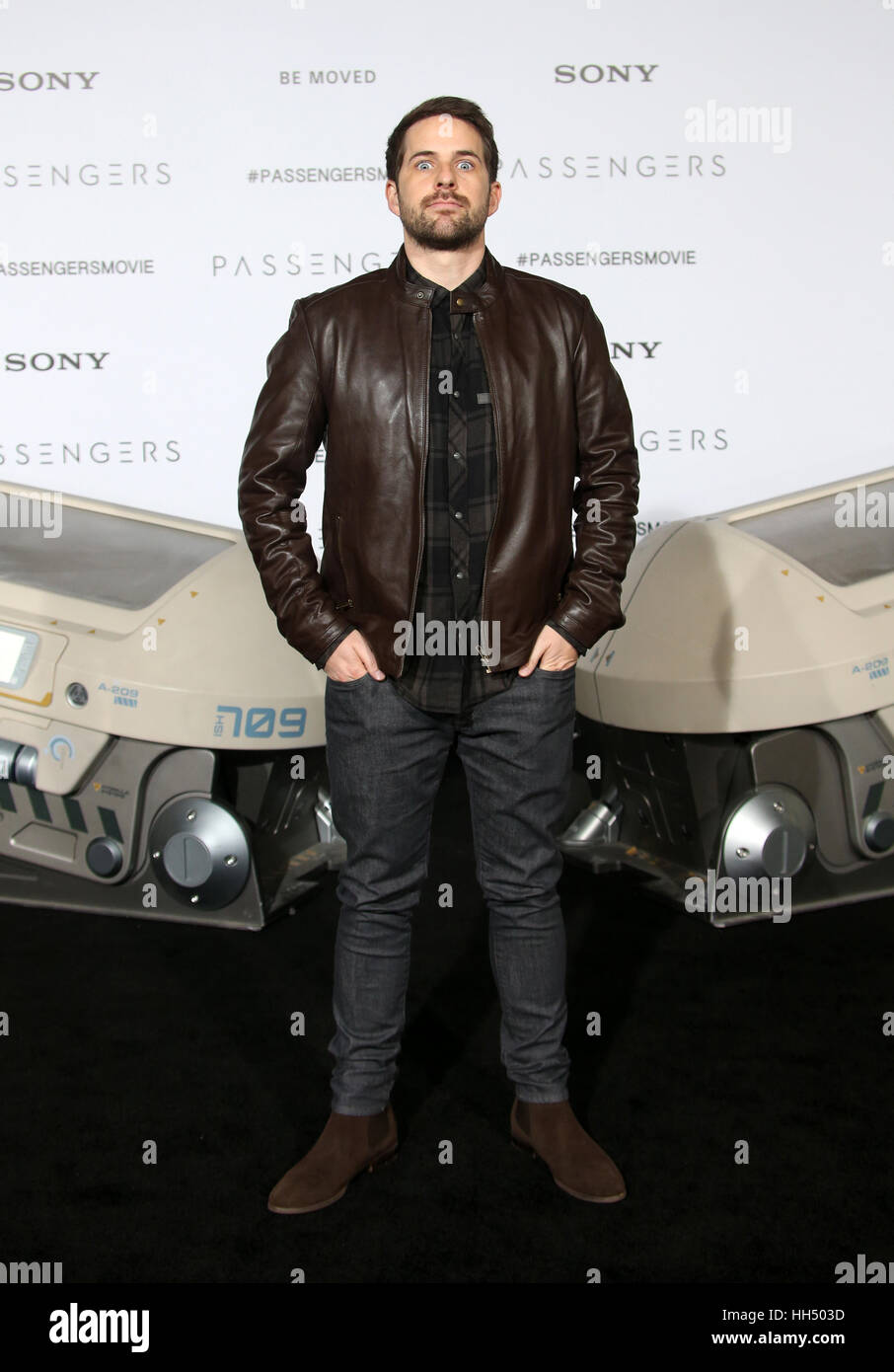 Premiere Of Columbia Pictures' 'Passengers' Featuring: Ian Hecox Where ...