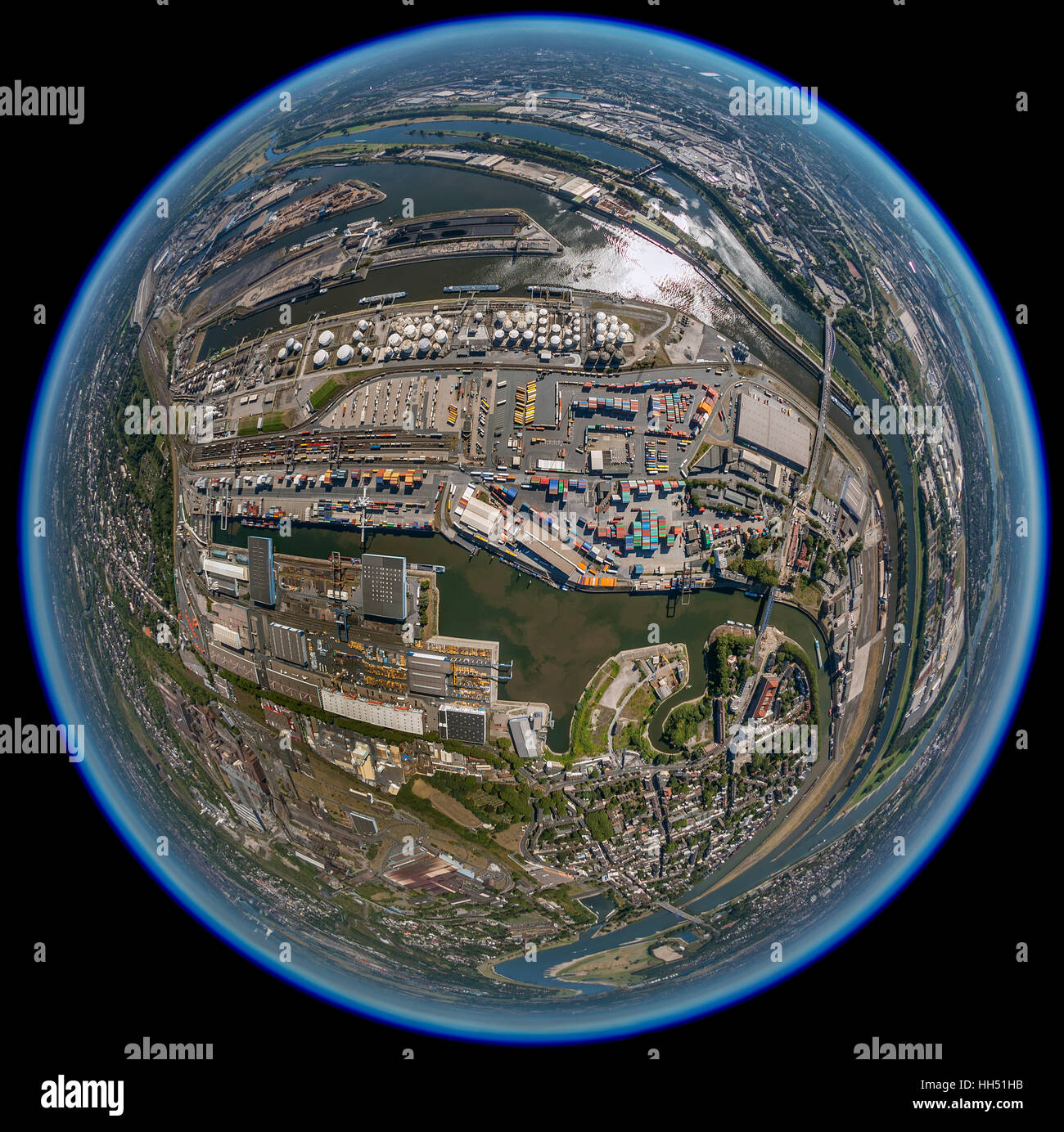 Duisport, inland port of Duisburg, the largest inland port in europe ...