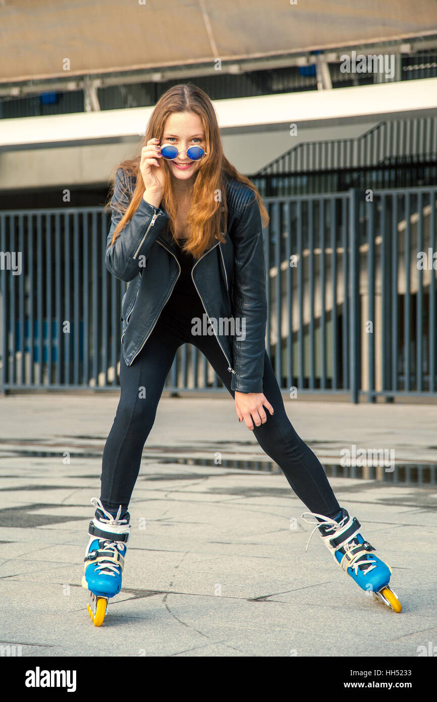 Roller Skating Outfit With Jeans