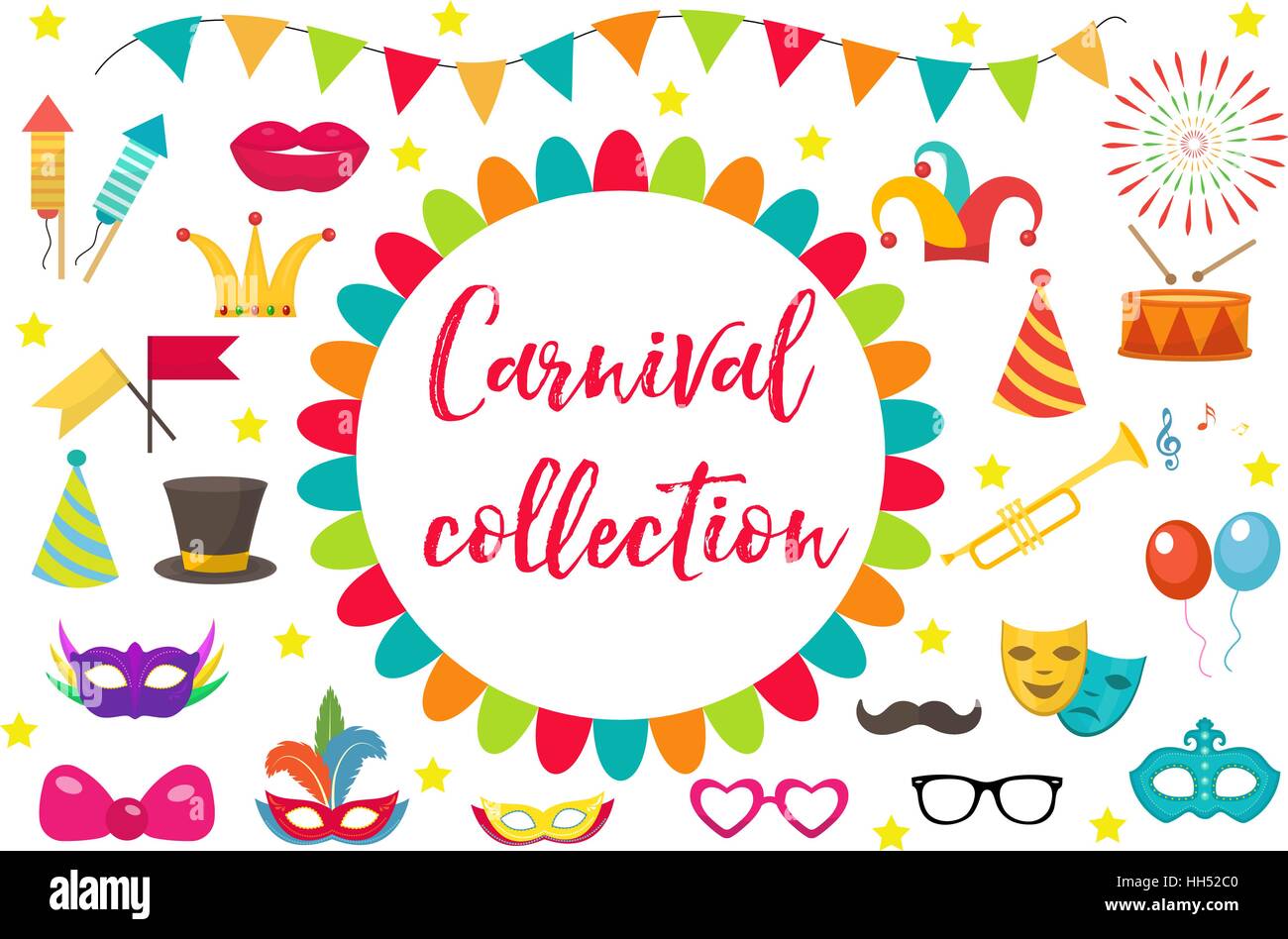 Masquerade Border Clip Art