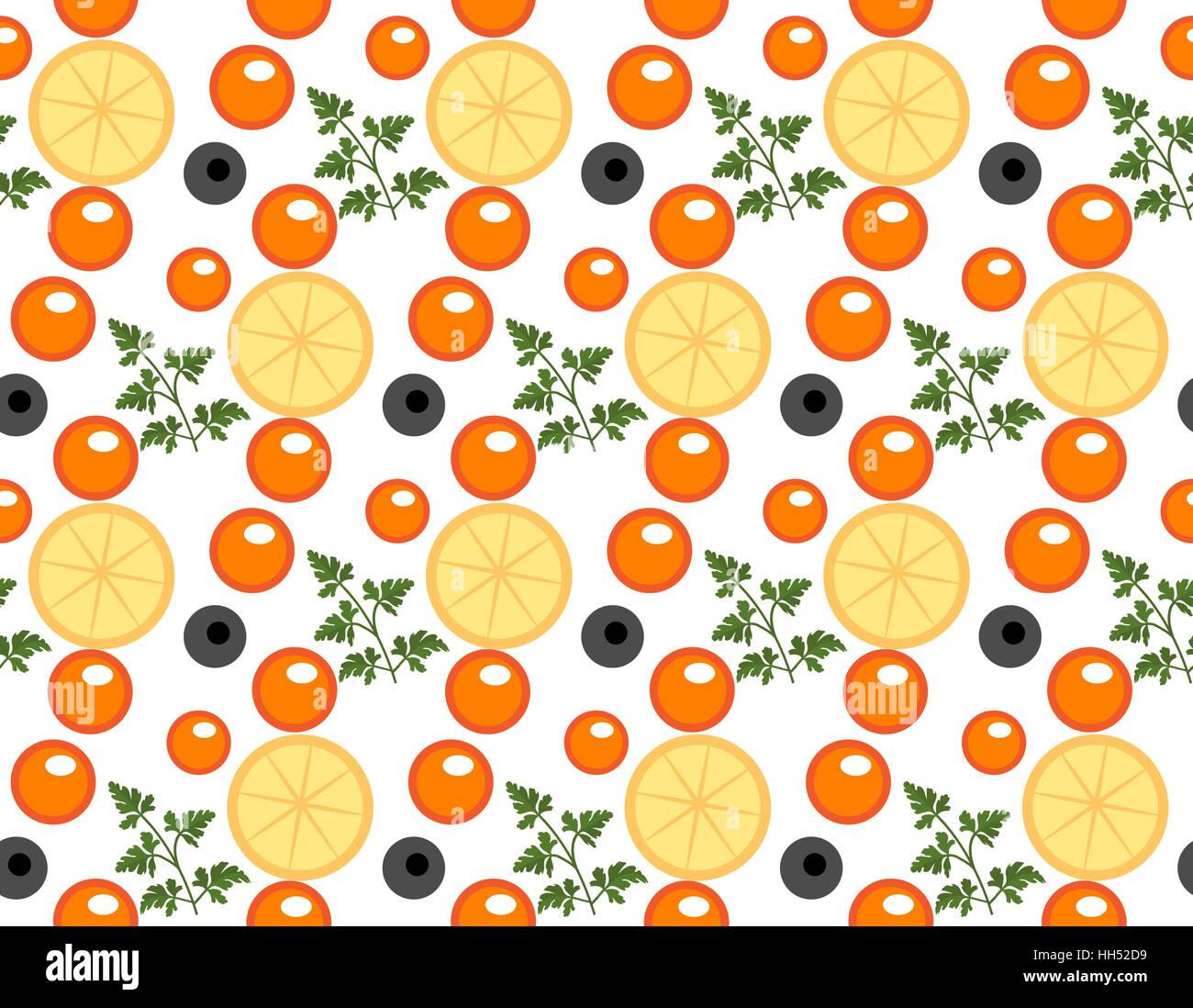 Red caviar seamless pattern. Roe endless background, texture, wallpaper ...