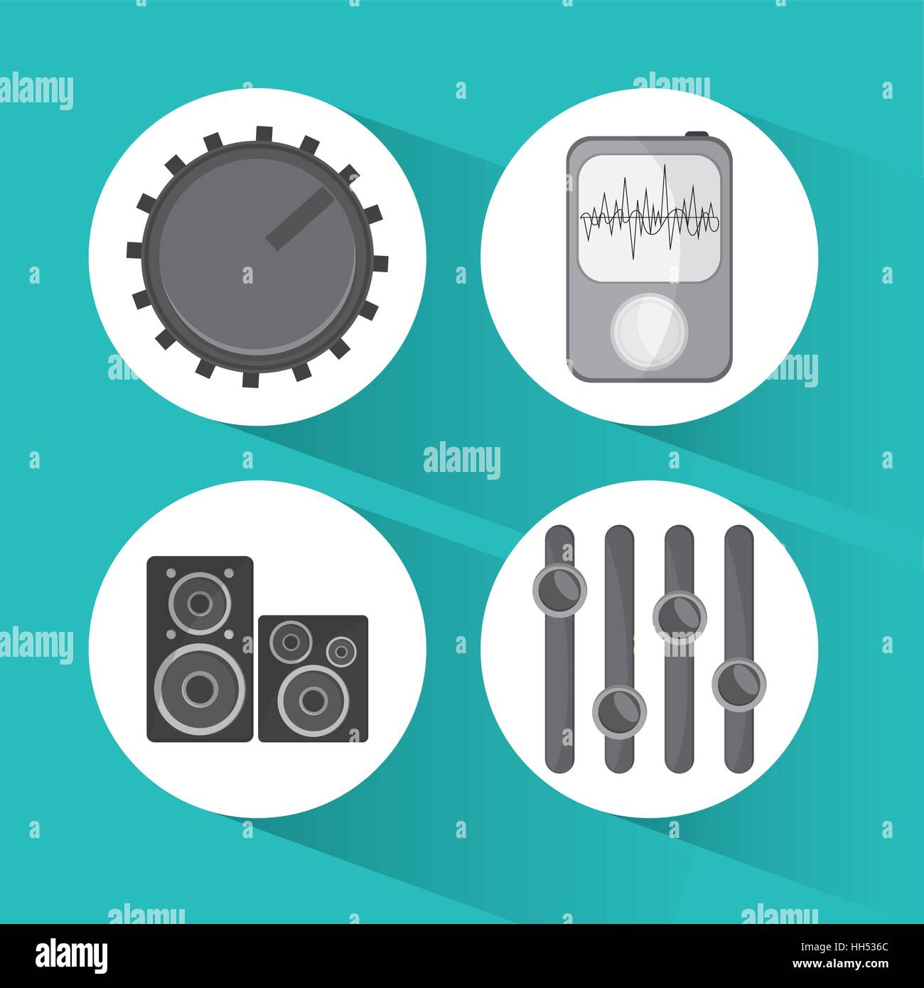 Music and sound design Stock Vector Image & Art - Alamy