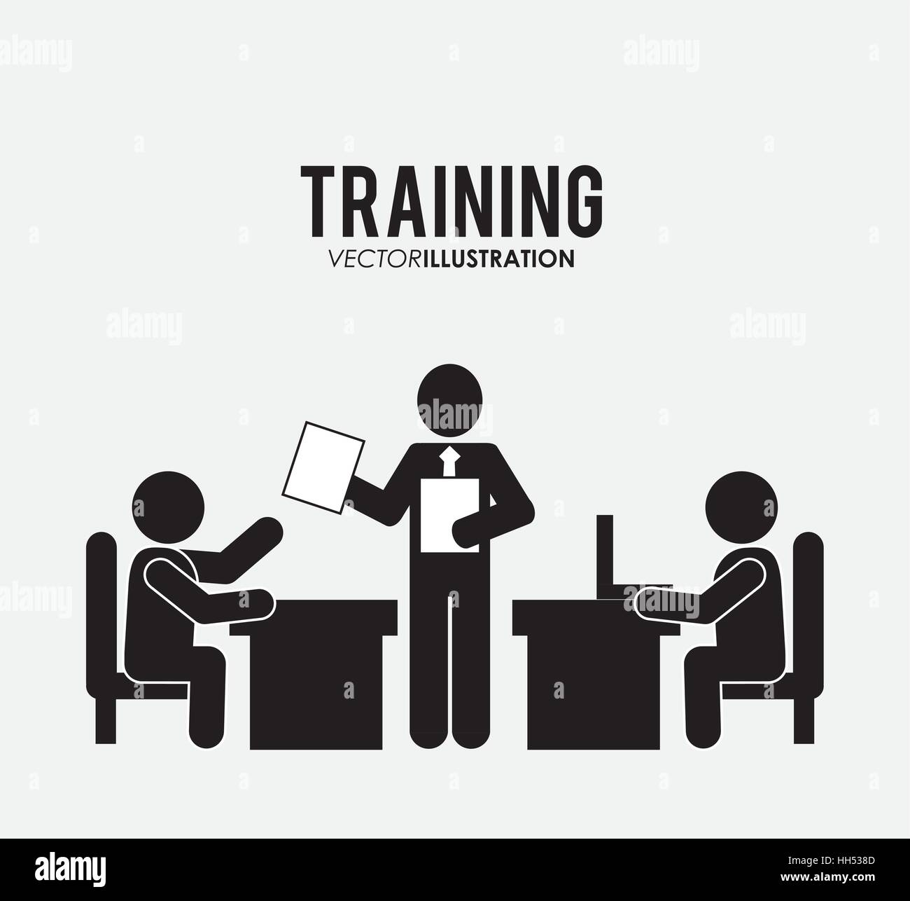 Training icon design Stock Vector Image & Art - Alamy