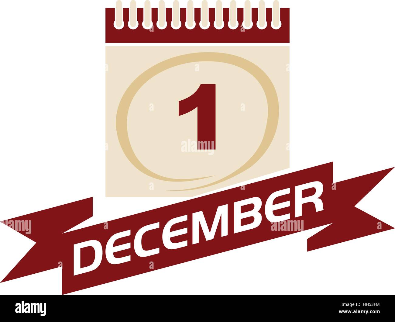 December 1 calender hi-res stock photography and images - Alamy