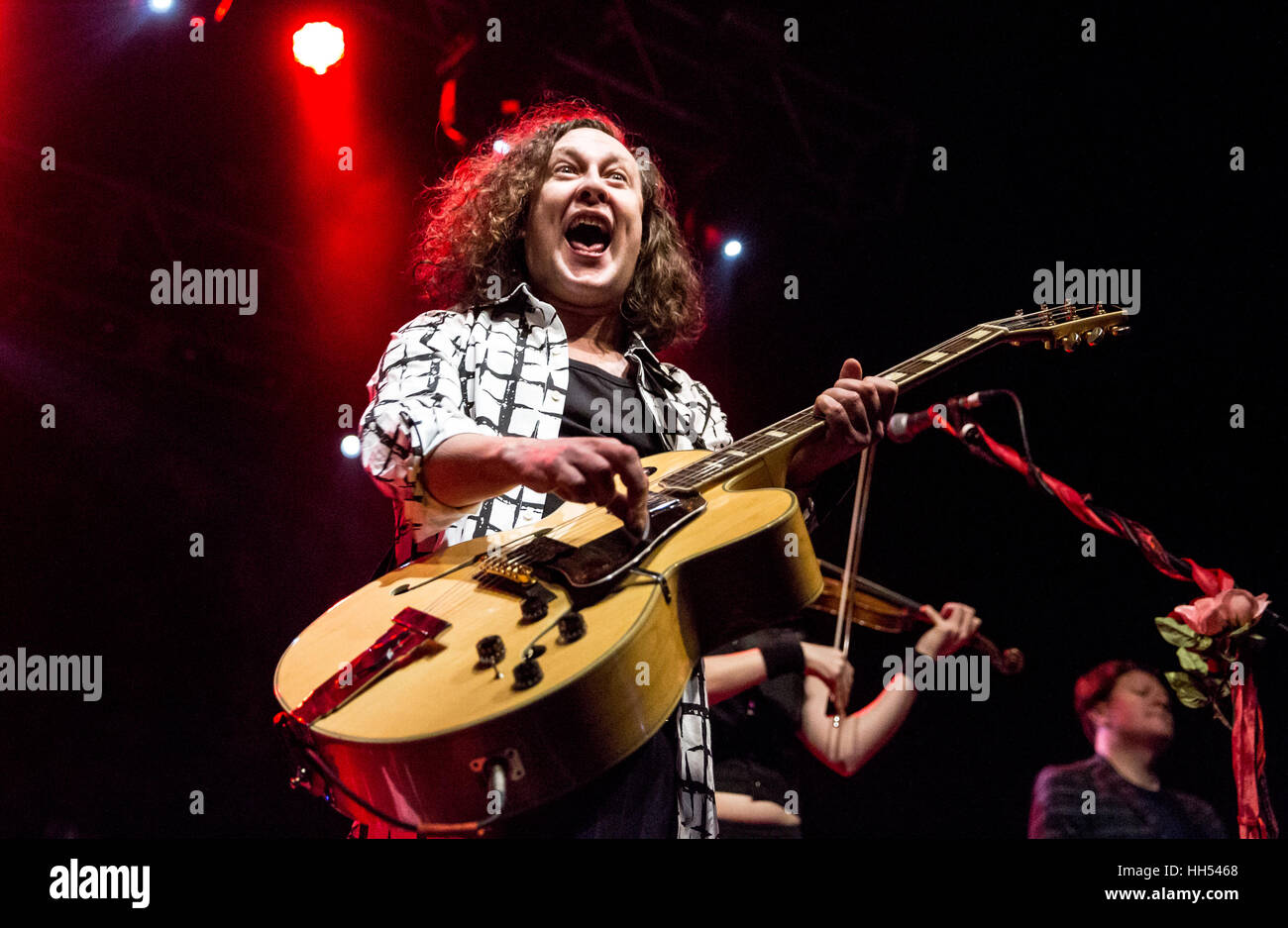 The Wonderstuff performing live in concert at the O2 Academy ...