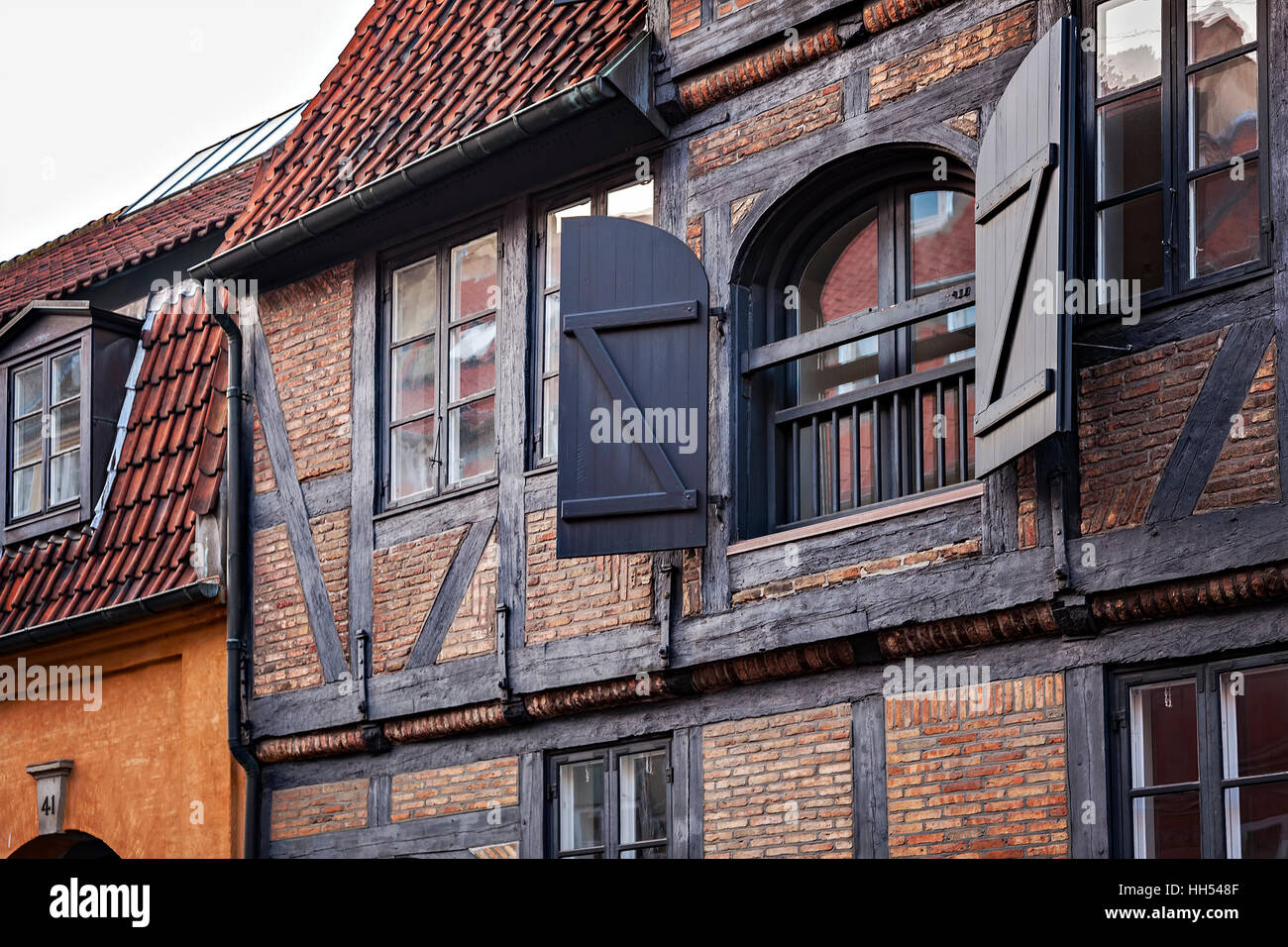 Traditional architecture in Copenhagen, Denmark Stock Photo - Alamy