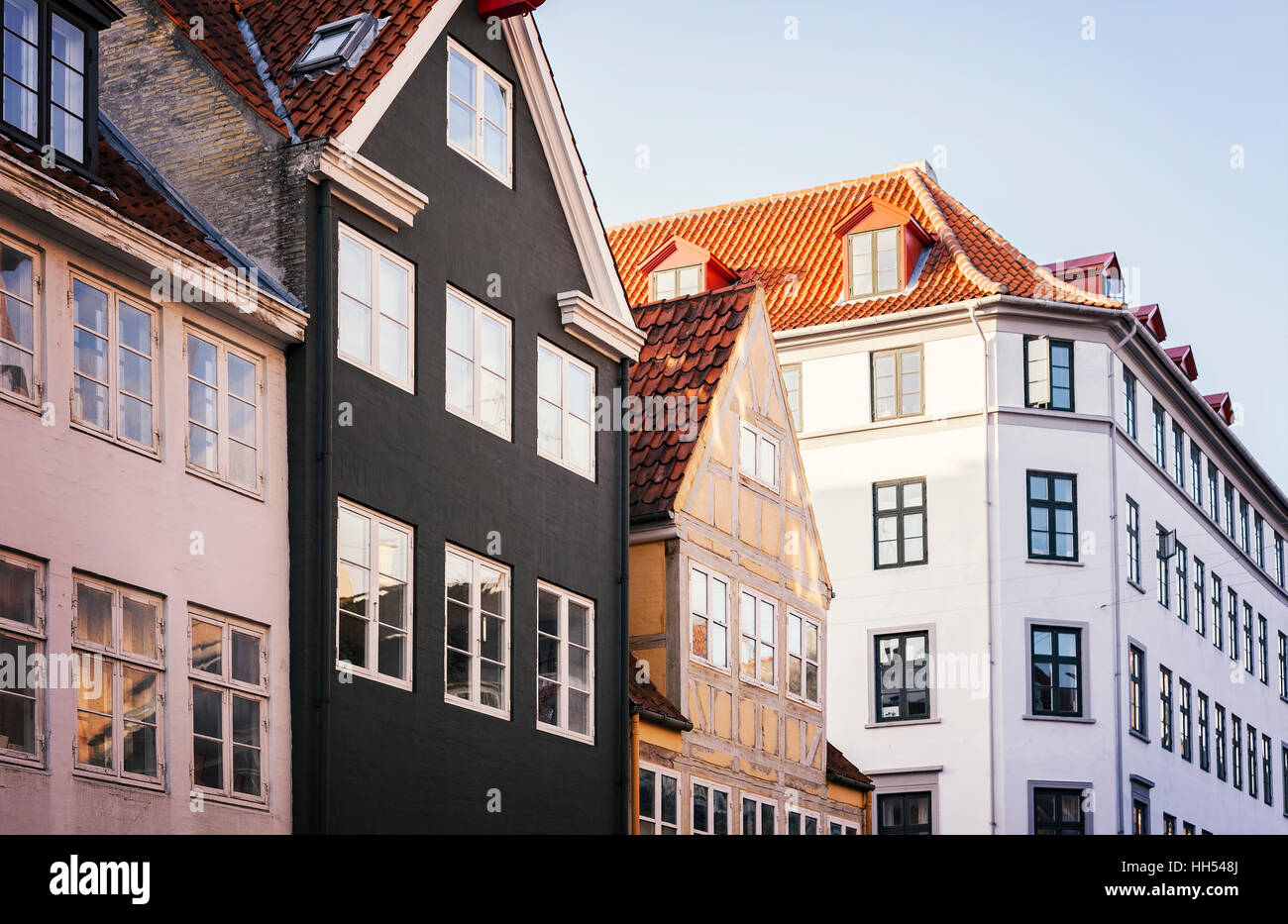 Traditional architecture in Copenhagen, Denmark Stock Photo - Alamy