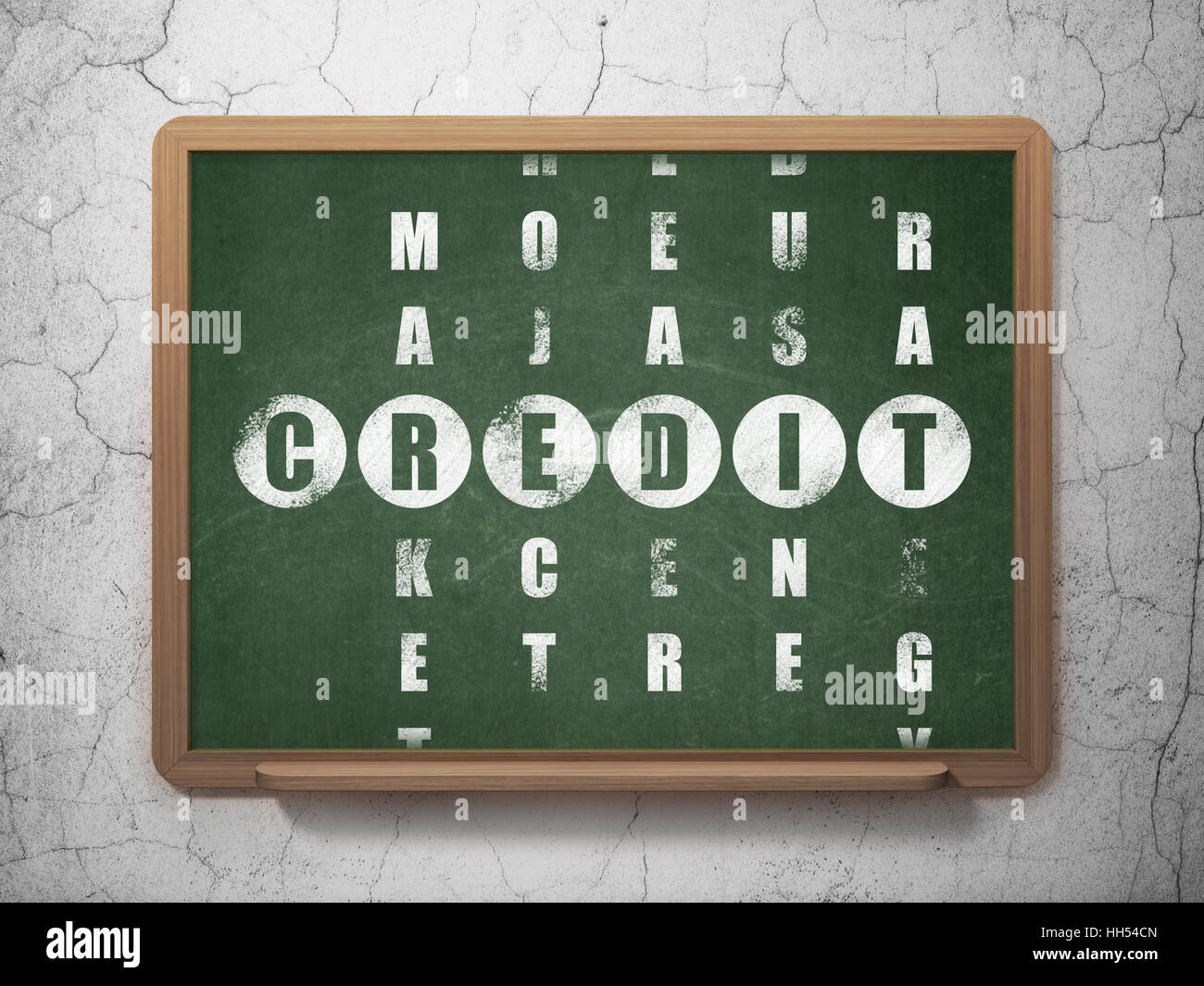 Business concept: Credit in Crossword Puzzle Stock Photo - Alamy