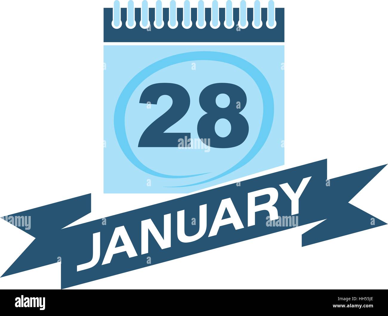 On january 28 Stock Vector Images - Alamy