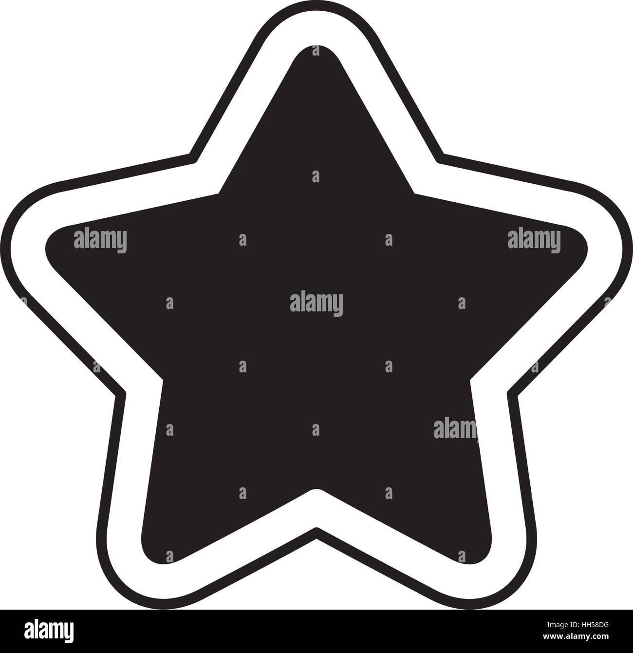 game star isolated icon vector illustration design Stock Vector Image ...