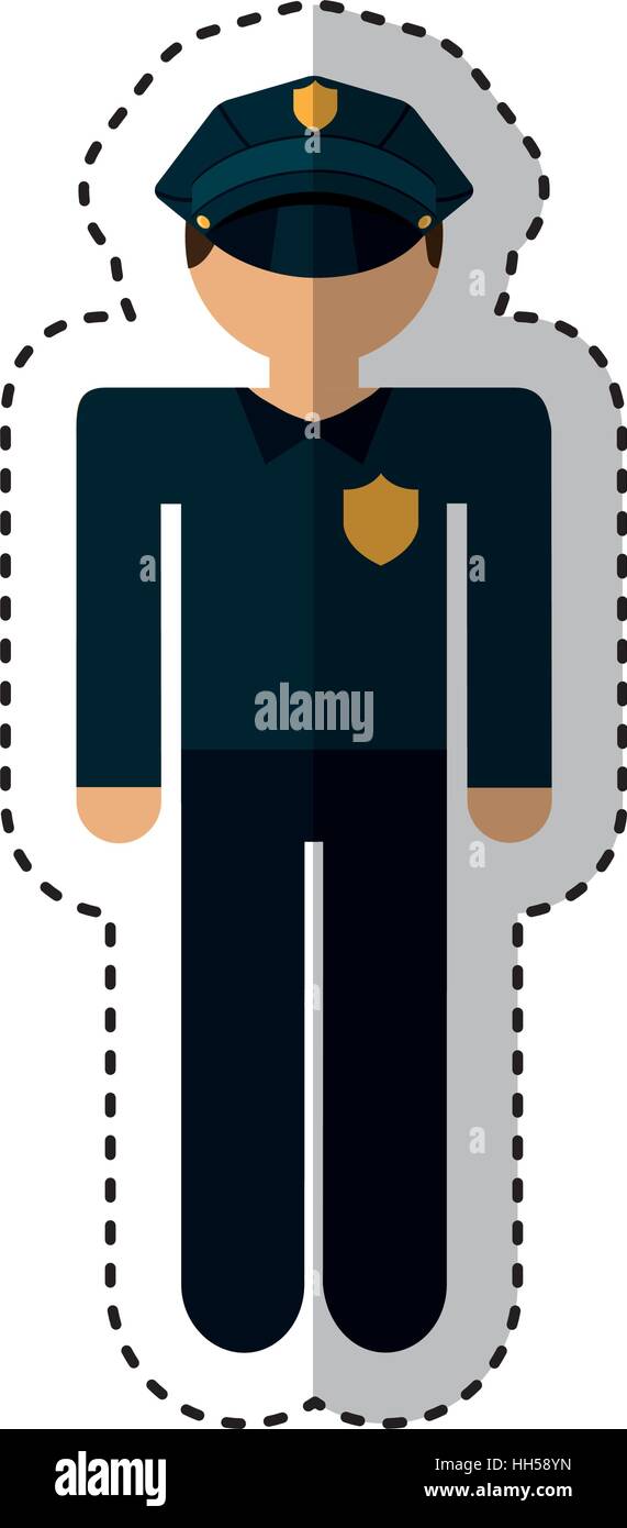 police agent avatar character Stock Vector Image & Art - Alamy