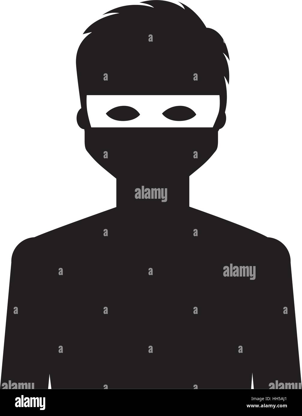 hacker avatar character isolated icon Stock Vector Image & Art - Alamy
