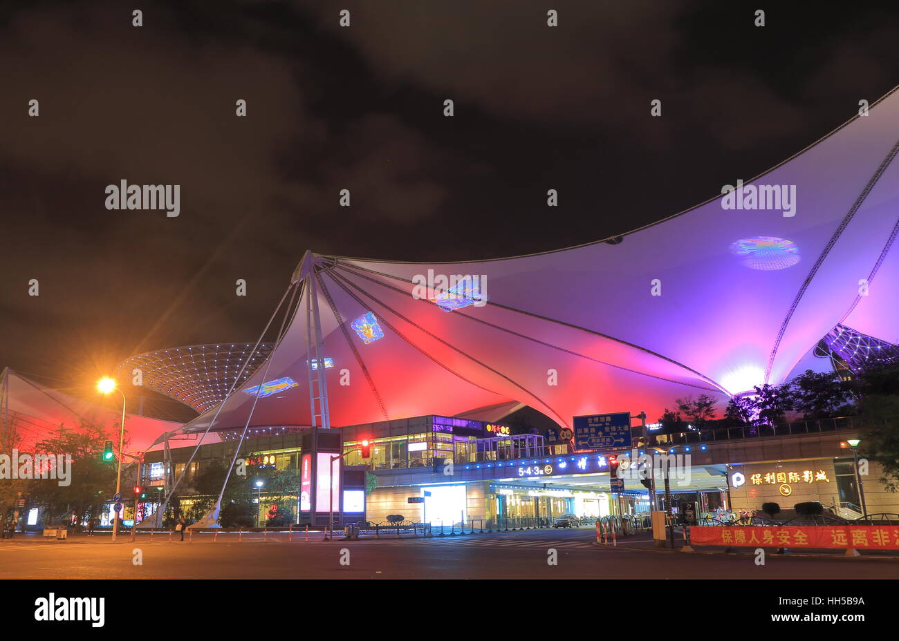 River mall shopping center in Shanghai China. River mall is located ...