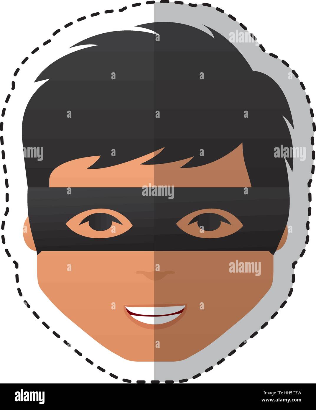 hacker avatar character isolated icon Stock Vector Image & Art - Alamy