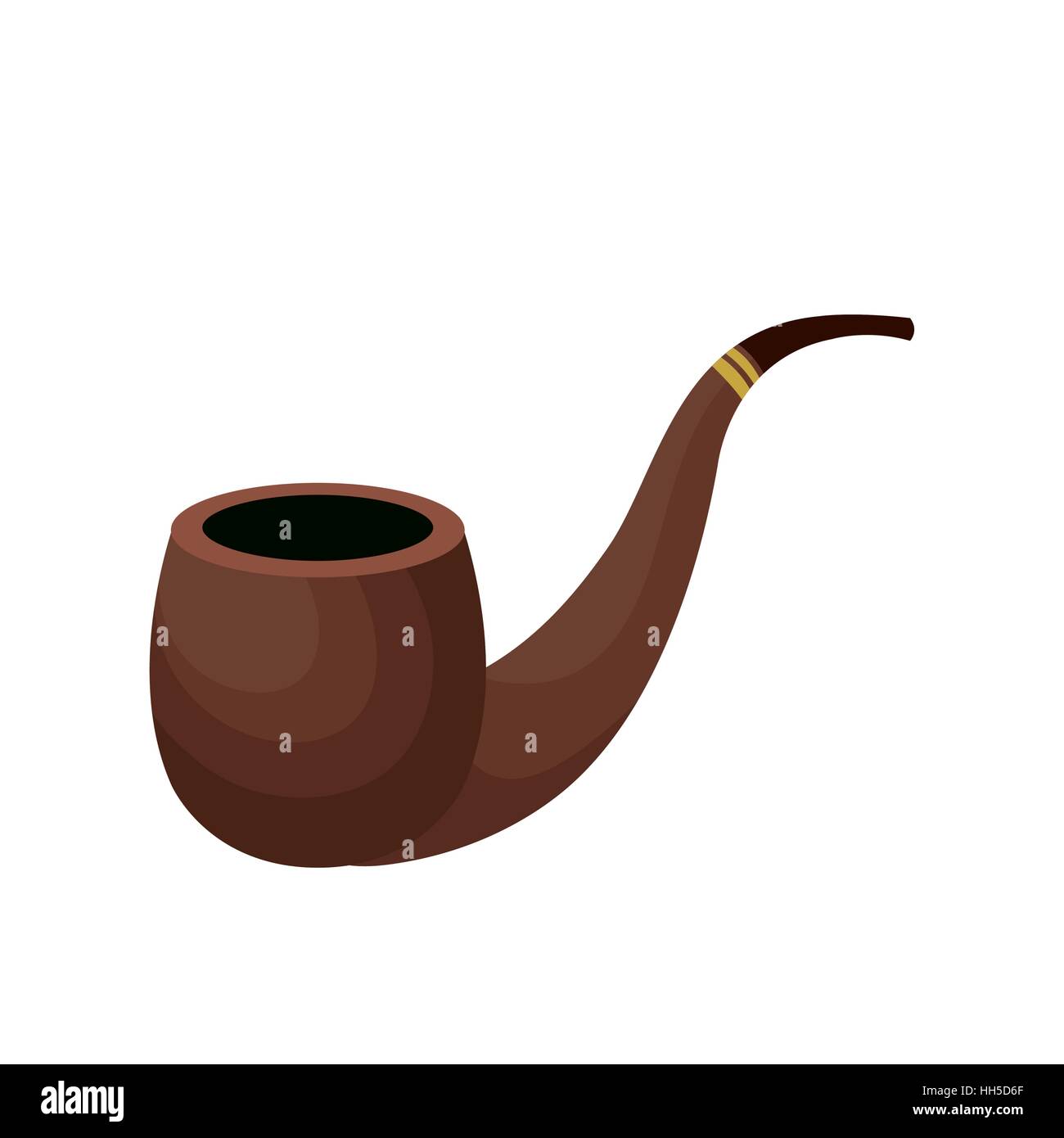 Elf Smoking pipe icon vector illustration design Stock Vector Image ...