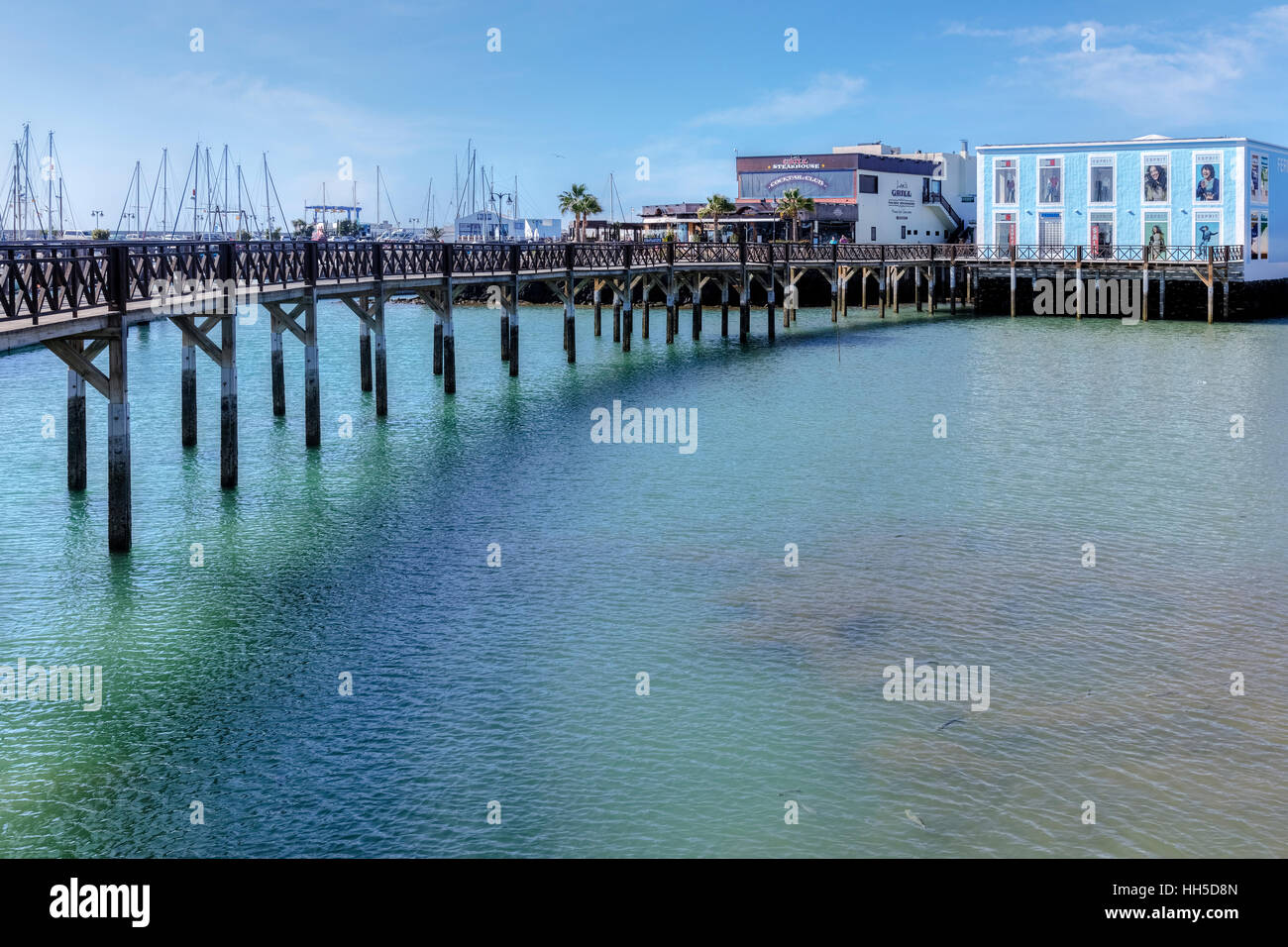 Marina Rubicon, Playa Blanca, Lanzarote, Canary Islands, Spain Stock ...