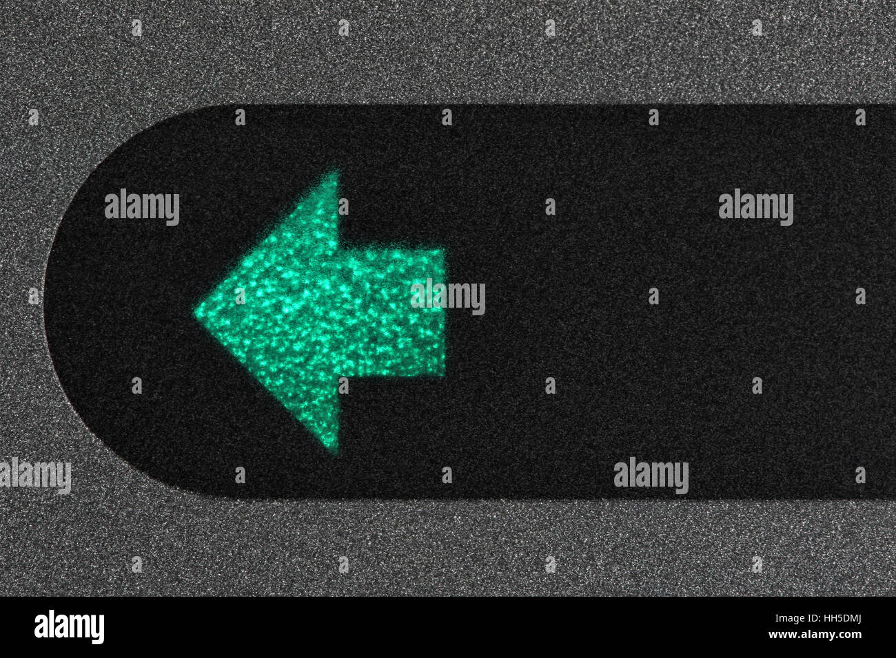 turn signal control light in car dashboard Stock Photo - Alamy