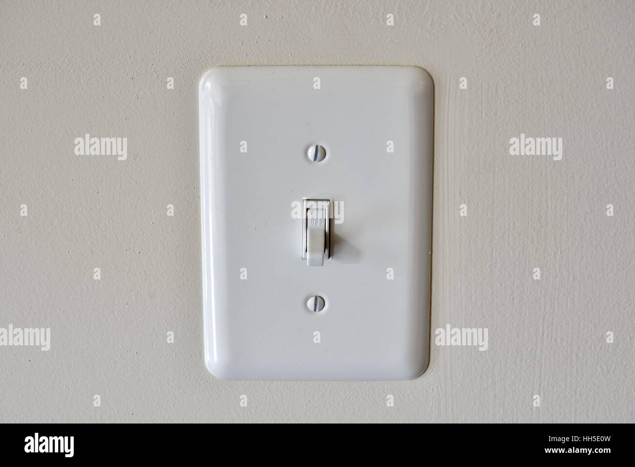 A light switch in a residential home Stock Photo - Alamy
