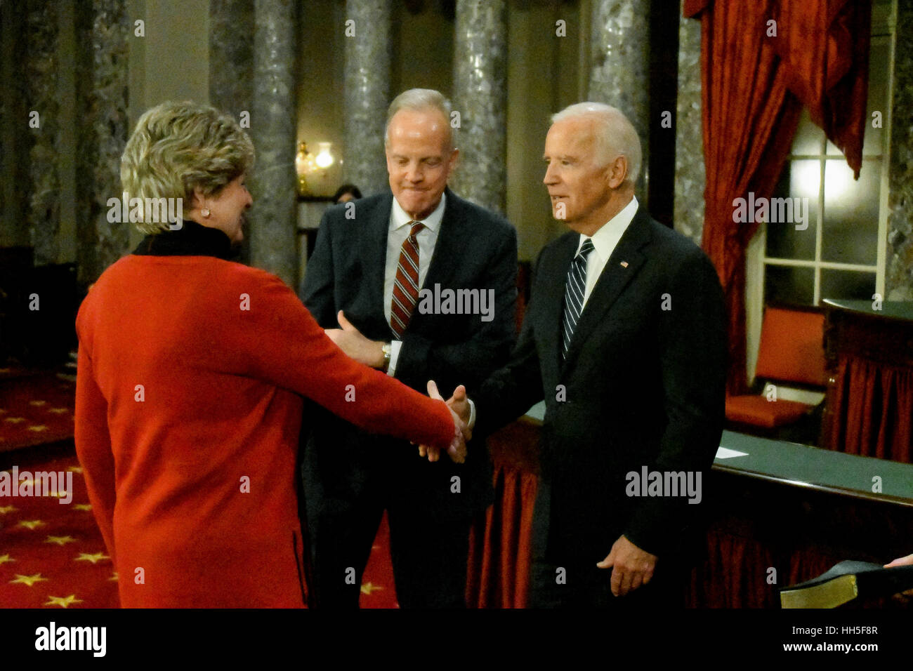 Washington, DC. USA, 3rd January 2017 Senator Jerry Moran (R-KS) is ...