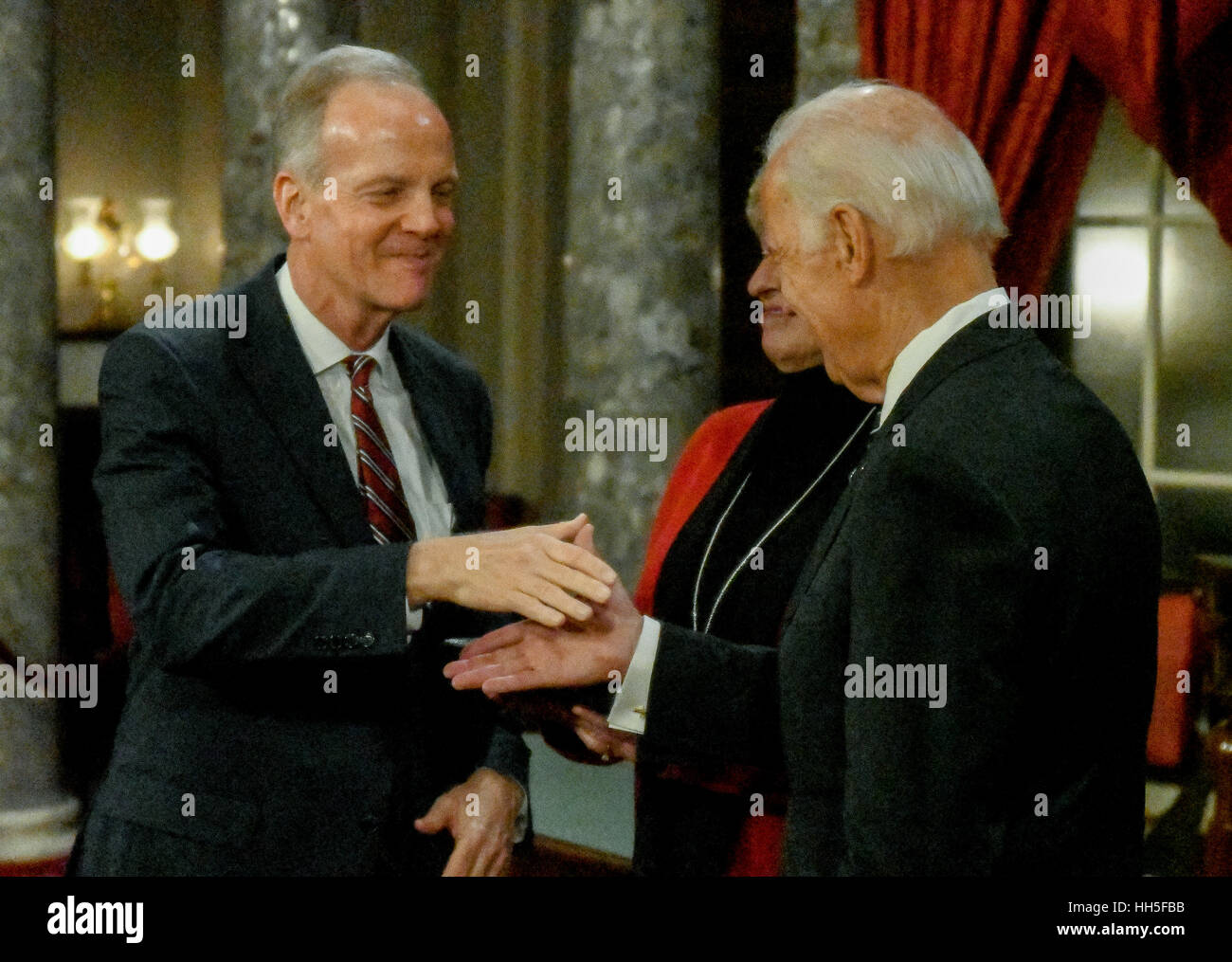 Washington, DC. USA, 3rd January 2017 Senator Jerry Moran (R-KS) is ...