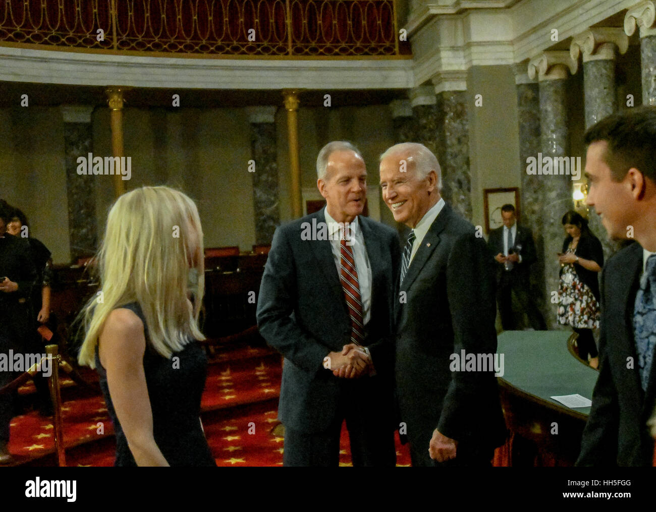 Washington, DC. USA, 3rd January 2017 Senator Jerry Moran (R-KS) is ...