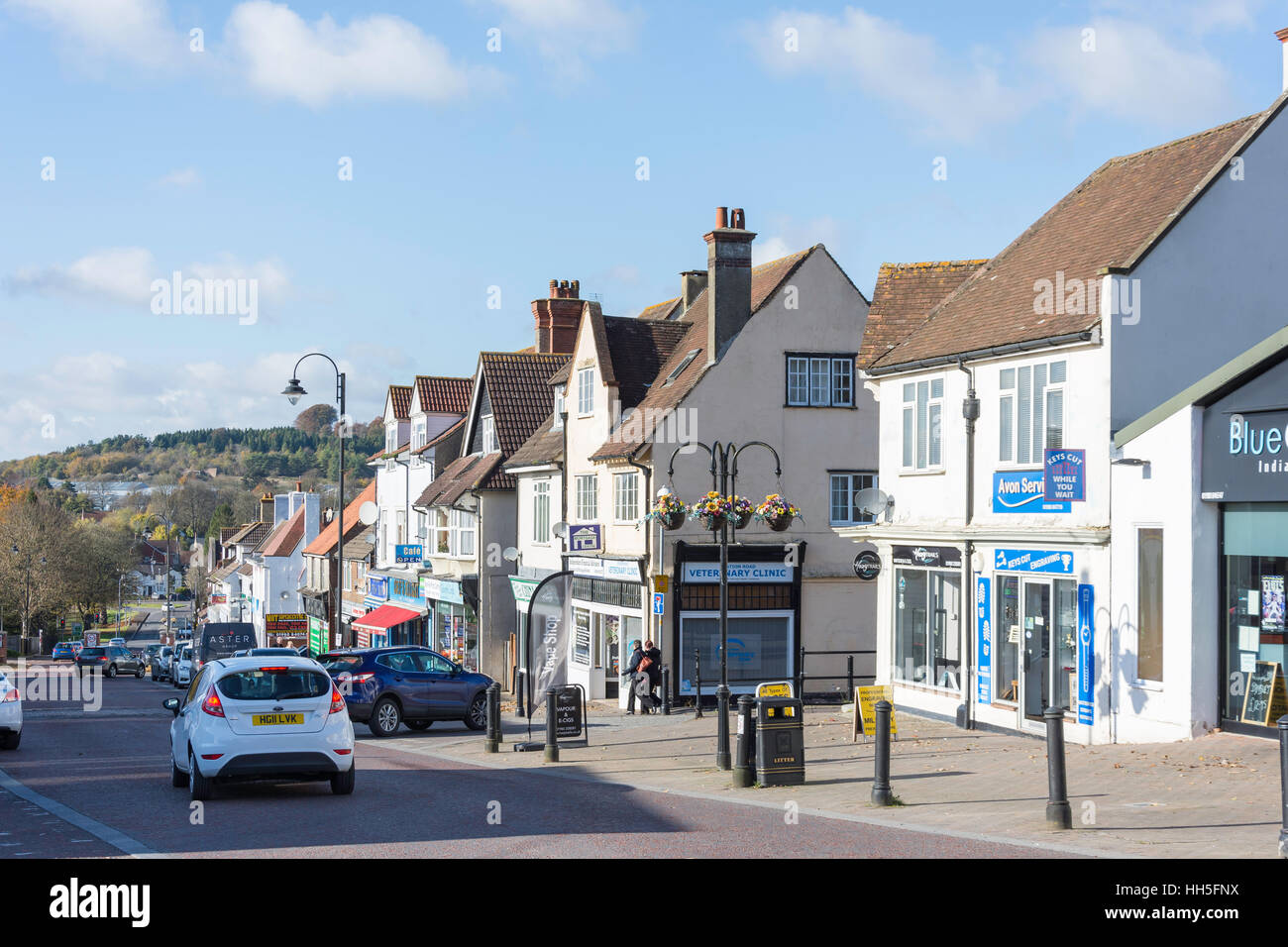 Station Road, Tidworth, Wiltshire, England, United Kingdom Stock Photo ...