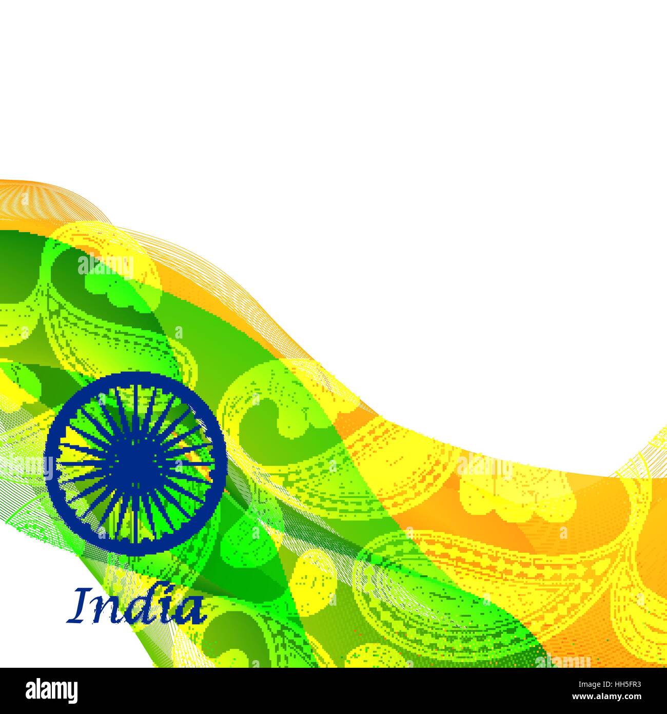Happy Republic Day of India background Stock Vector Image & Art - Alamy