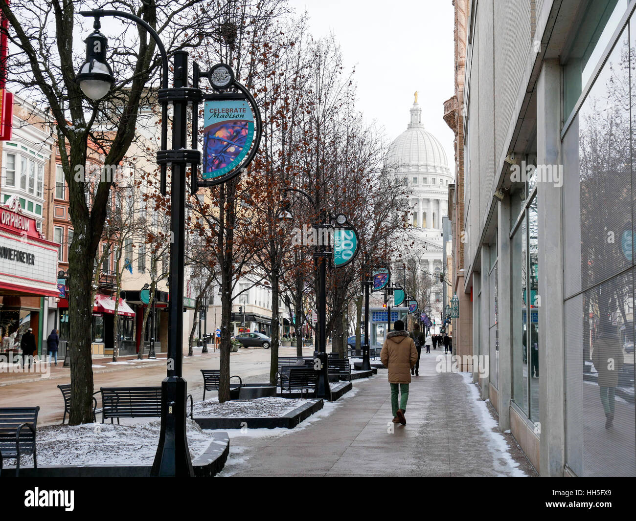 Downtown capital street capitol hi-res stock photography and images - Alamy