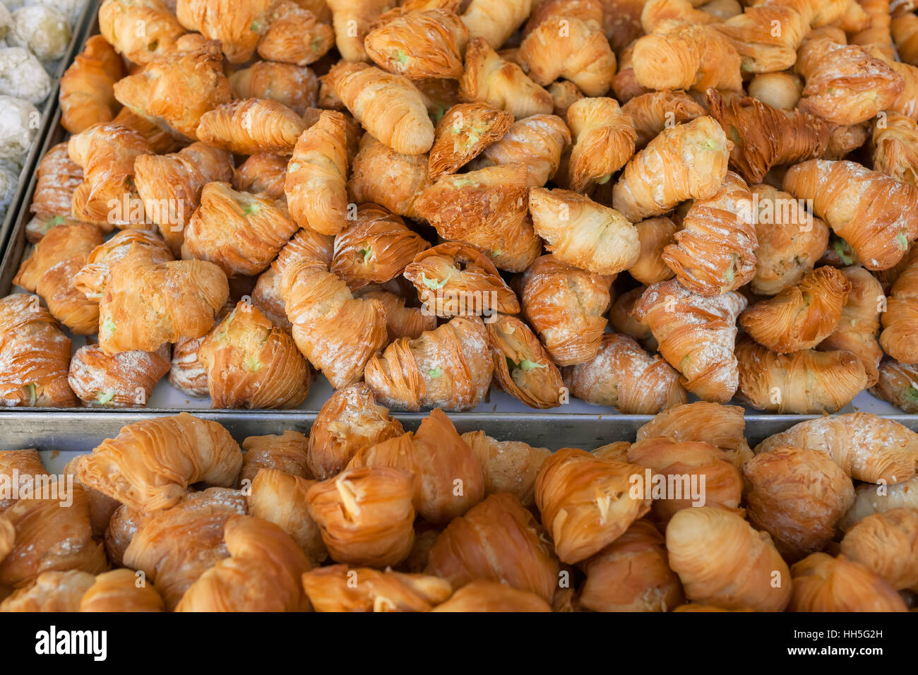 Puff Pastry Cookies Stock Photo - Alamy