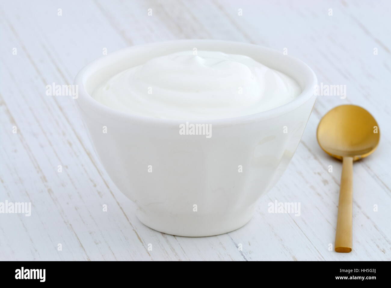 Beautiful greek yogurt sour hi-res stock photography and images - Alamy