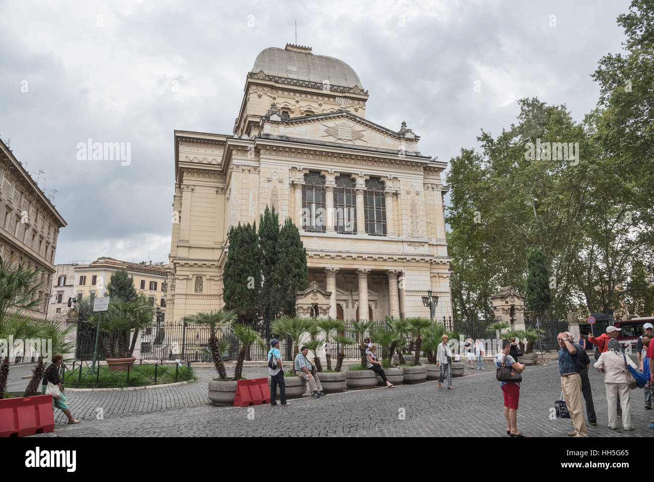 Great Synagogue of Rome, Italy, Europe Stock Photo - Alamy